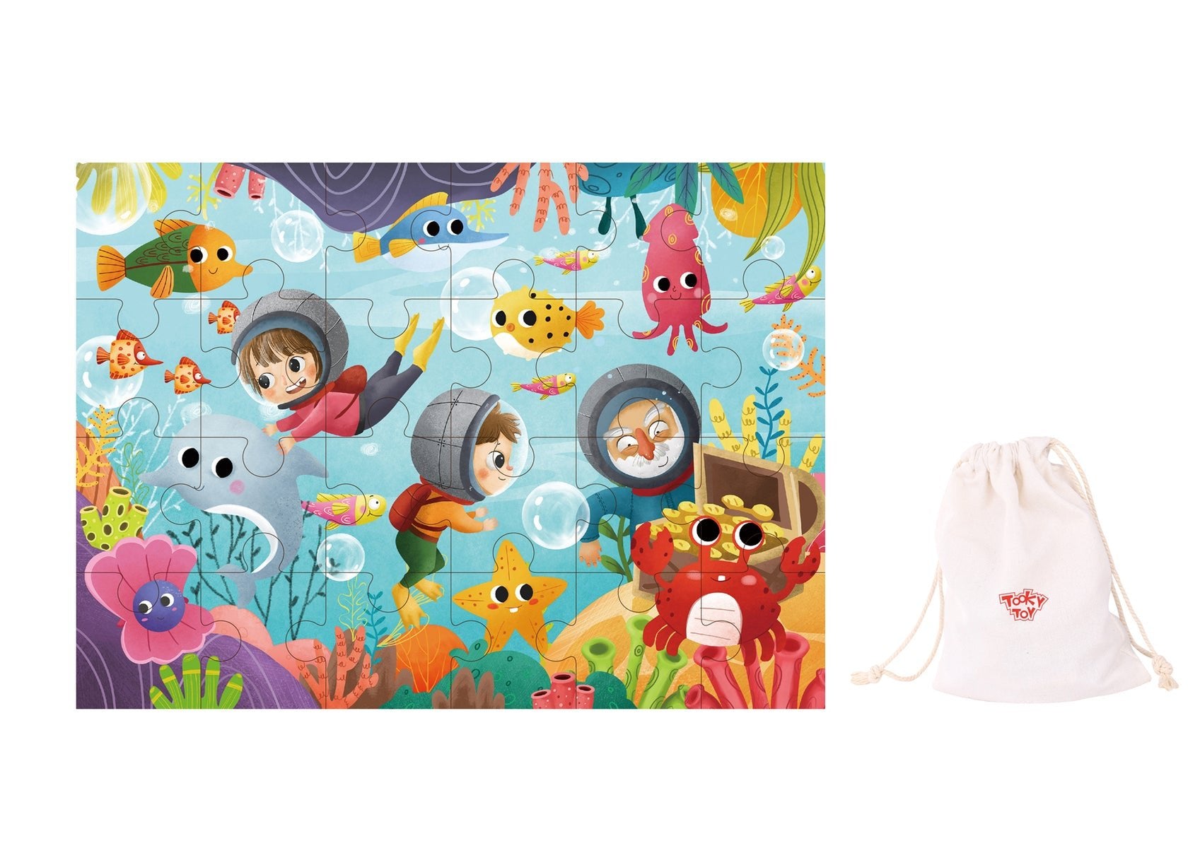 Marine Exploration Jigsaw Puzzle for Kids