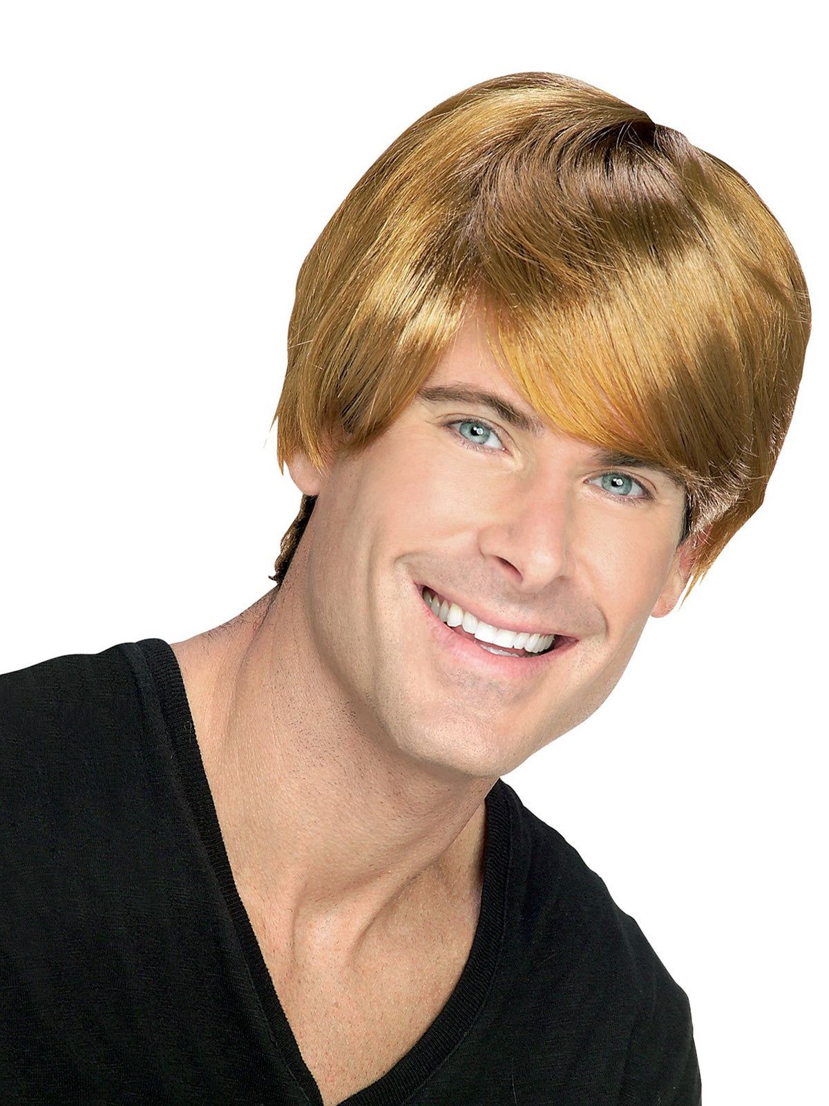 Auburn Rocket Man Wig for Adults | Short Cropped Style – Kids Mega Mart