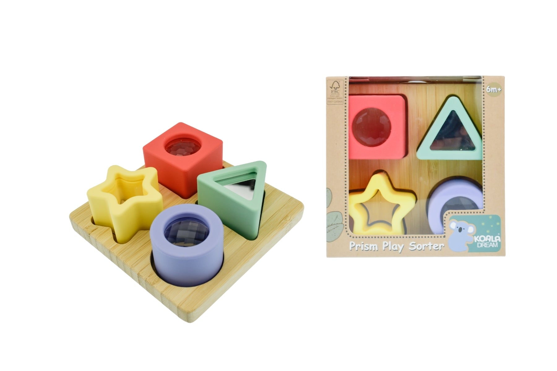 Silicone Prism Shape Sorter | Colorful Sensory Toy for Kids – Kids Mega ...
