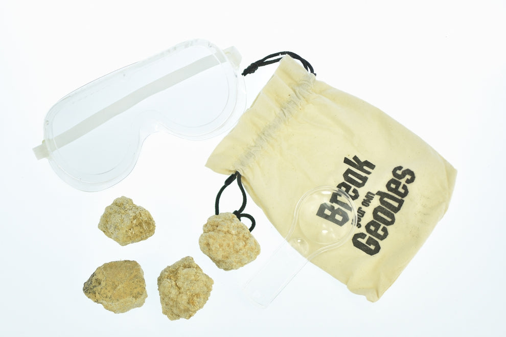 Break Your Own Geodes Kit | Discover Hidden Crystals