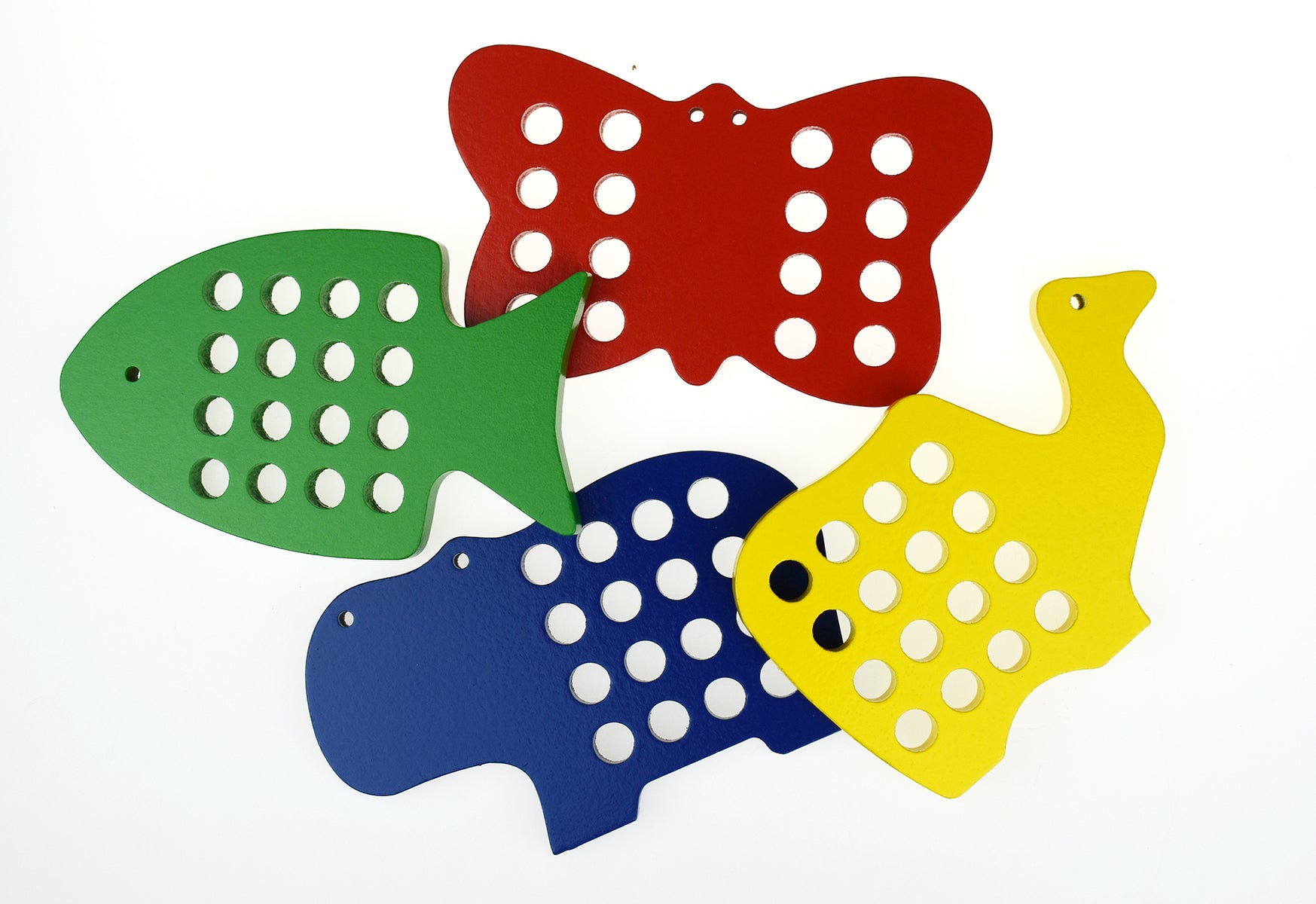 Kaper Kidz Animal Lacing Set | 4 Pack for Fine Motor Skills