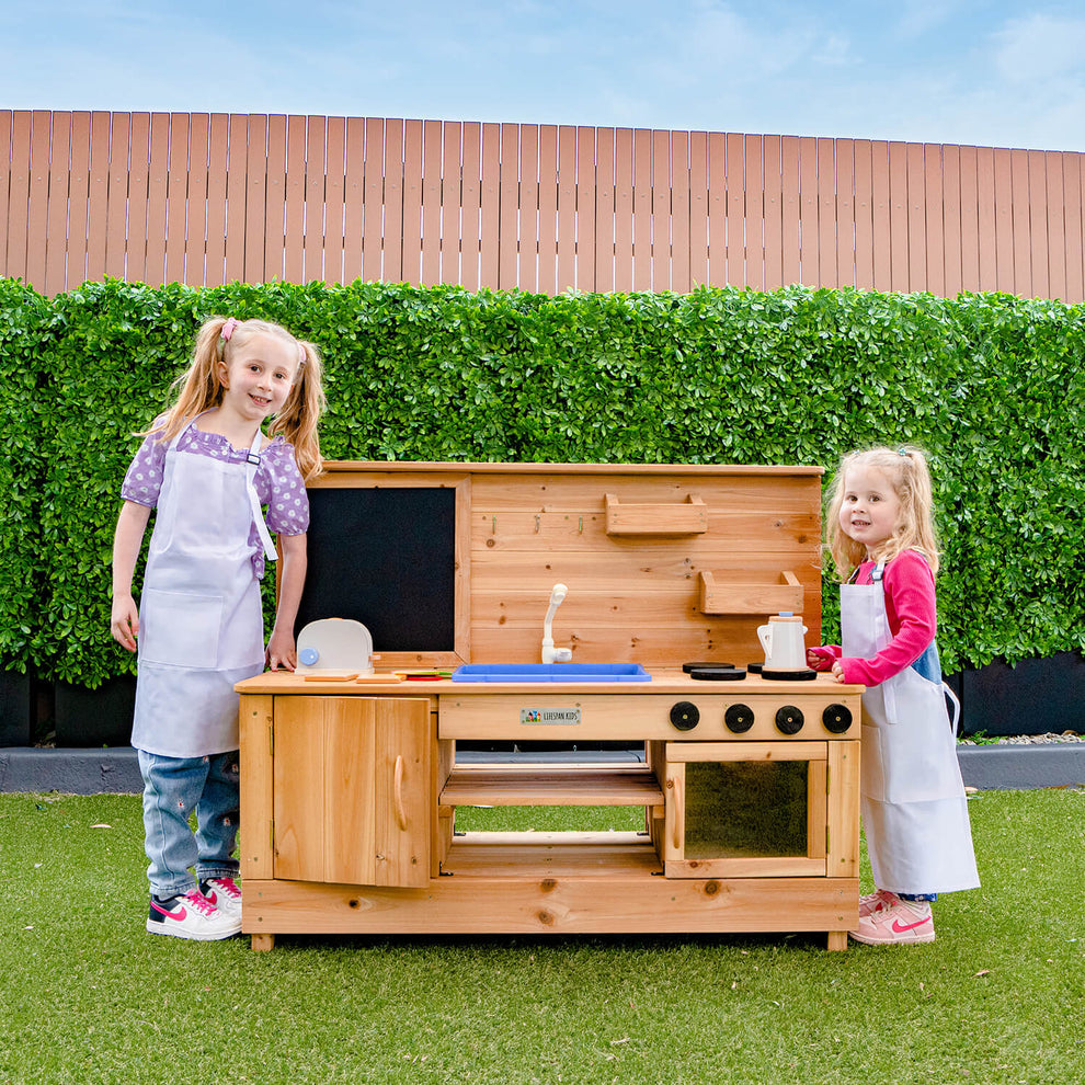 Roma Outdoor Play Kitchen | Inspire Little Chefs Creativity – Kids Mega ...