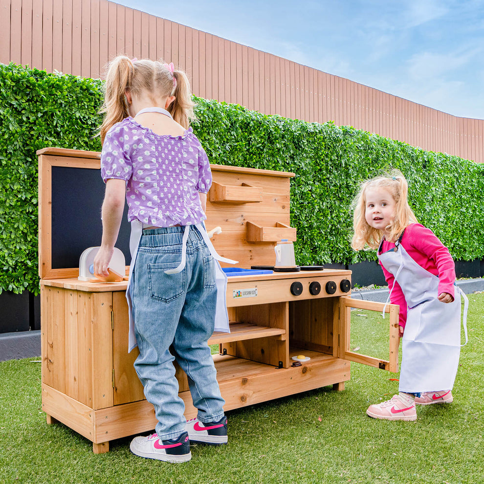 Roma Outdoor Play Kitchen | Inspire Little Chefs Creativity – Kids Mega ...