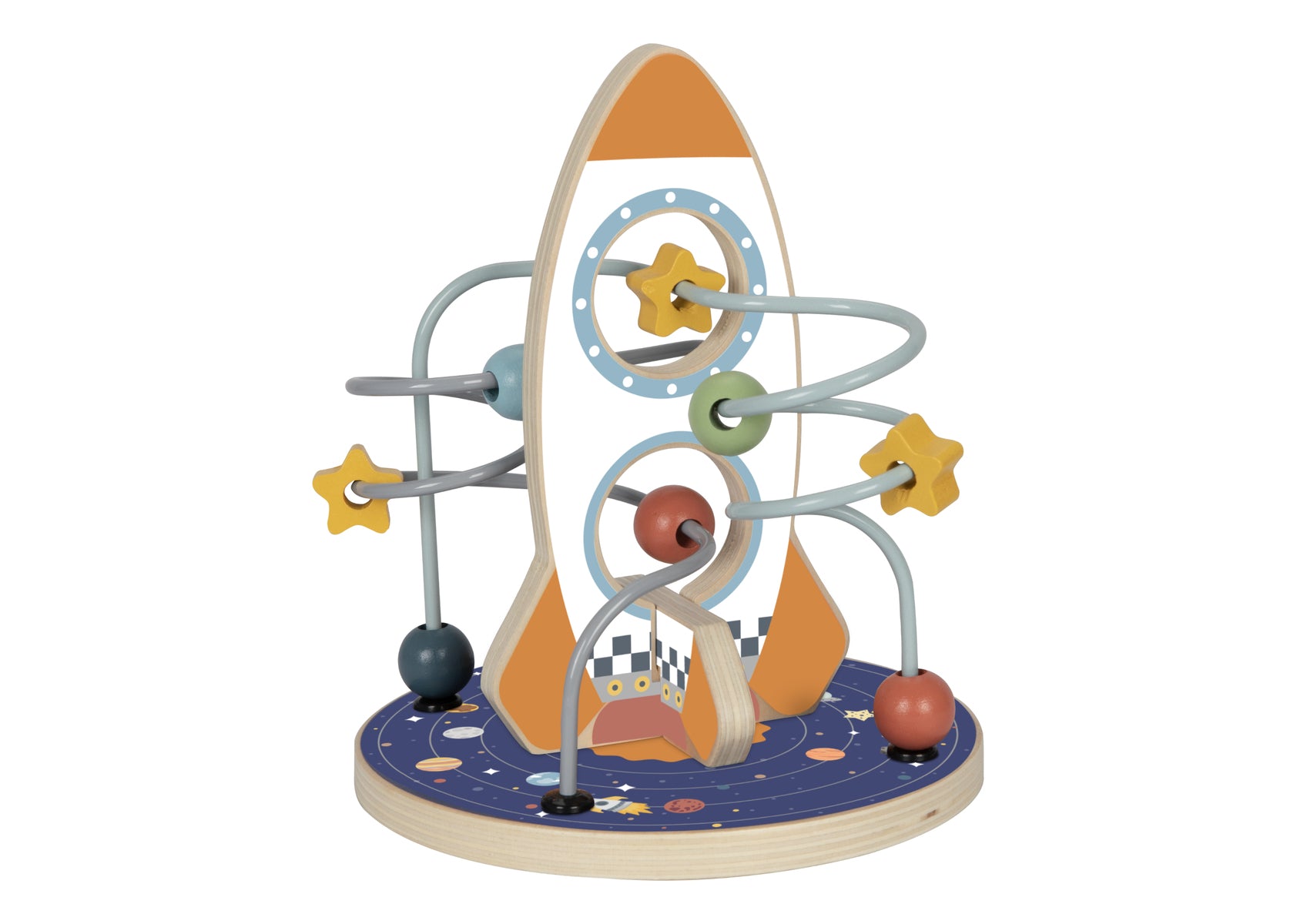 Space Rocket Bead Maze | Adventure Toy for Fine Motor Skills