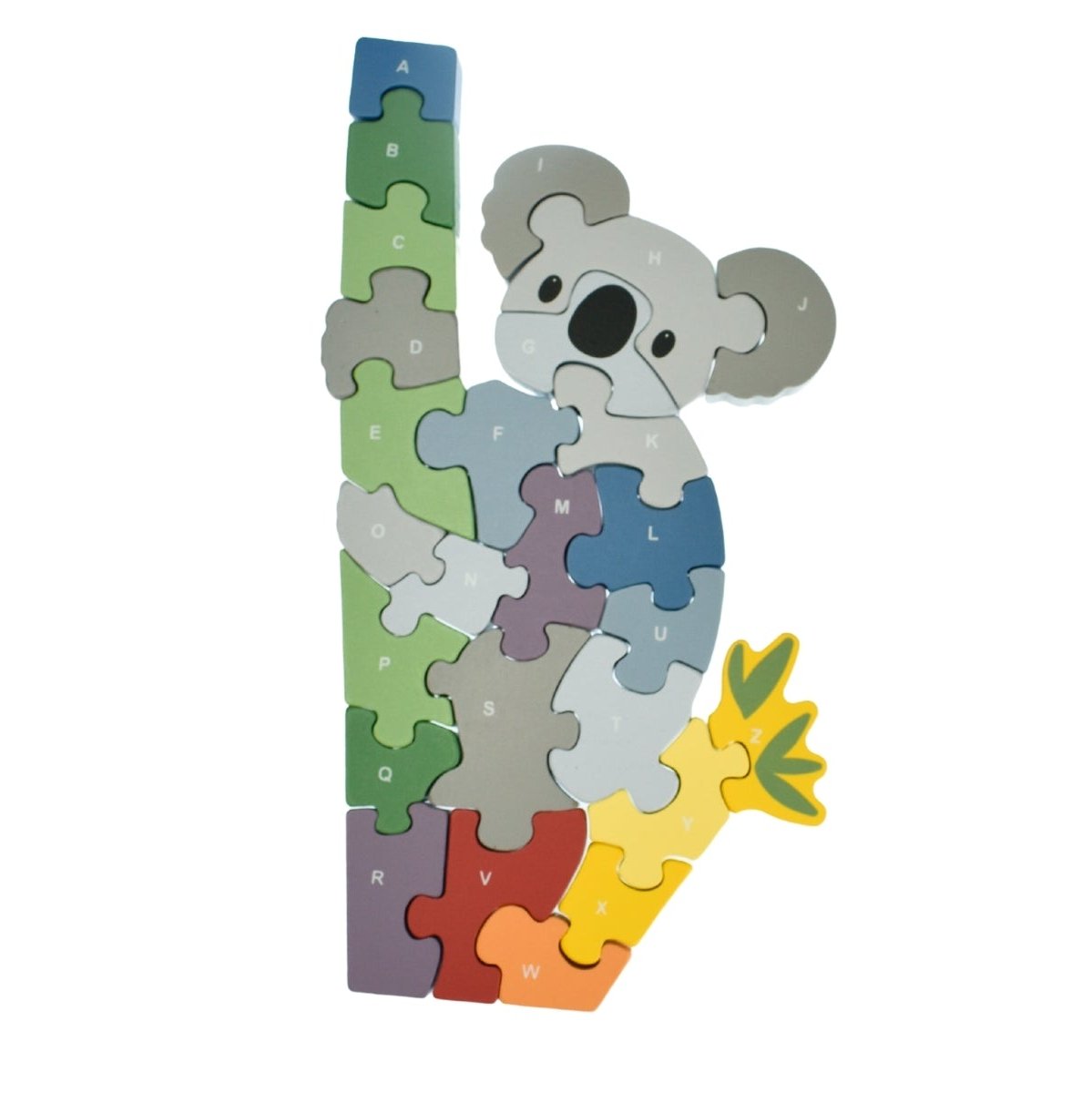 Koala A-Z Chunky Jigsaw Puzzle | Colorful Educational Toy