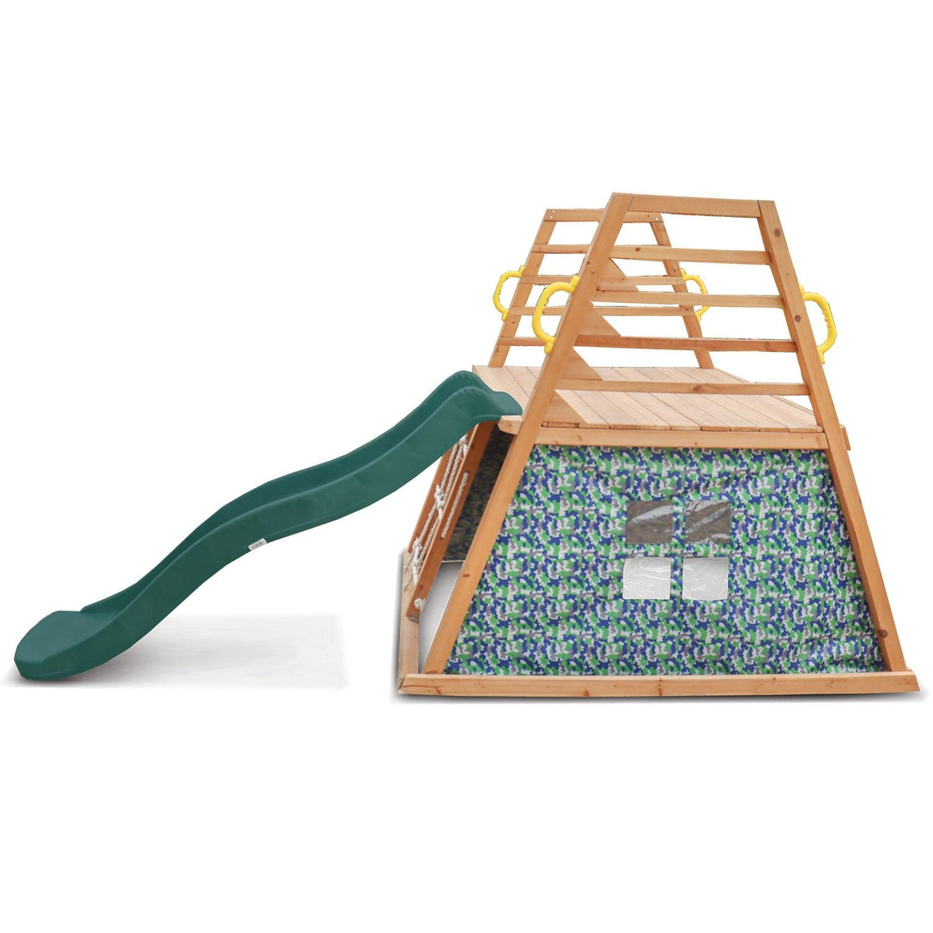 Cooper Climbing Frame | 1.8m Slide, 3 Ways to Climb, Hideaway