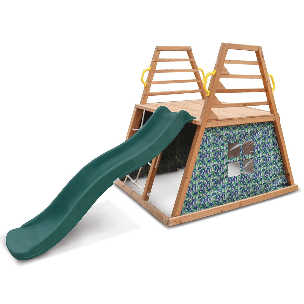 Cooper Climbing Frame | 1.8m Slide, 3 Ways to Climb, Hideaway – Kids ...