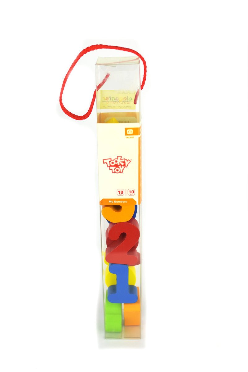 Kids Mega Mart Wooden Numbers Toy