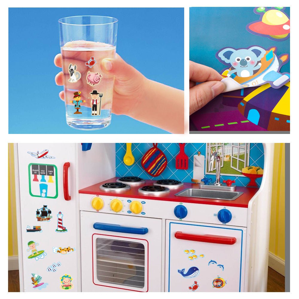 Reusable Sticker Pad Set Animal World from JarMelo