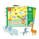 Reusable Sticker Pad Set Animal World from JarMelo