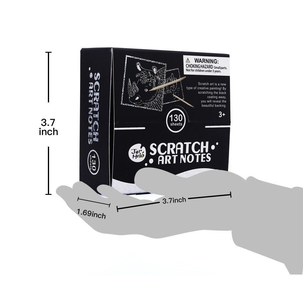 Scratch Art Shinning Notes | Interactive Art Toy for Kids – Kids Mega Mart