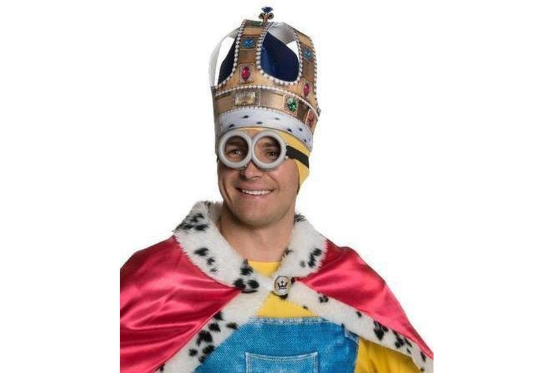 Adult Minion King Crown | ly Licensed Costume Accessory