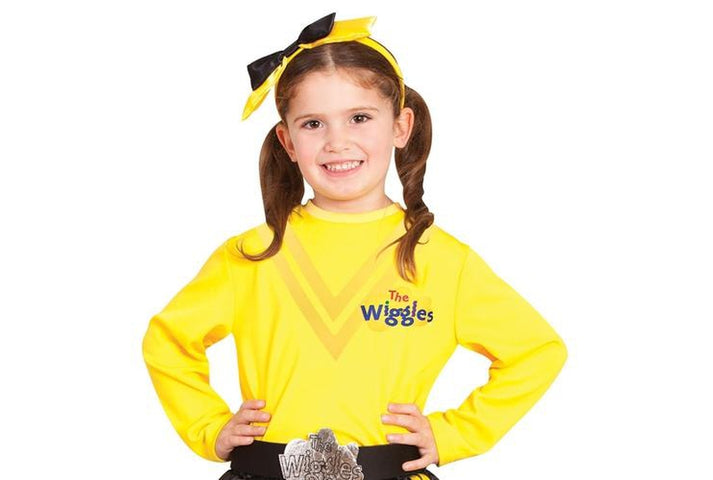 Emma Wiggle Yellow Costume Top for Kids | Wiggles Outfit – Kids Mega Mart