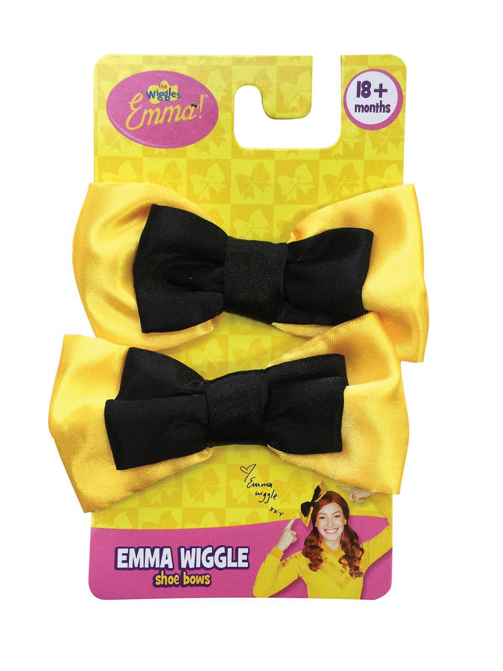 Emma Wiggle Shoe Bows | Wiggles Accessory for Kids