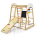 Wooden Climbing Playset | 8-in-1 Indoor Activity for Kids