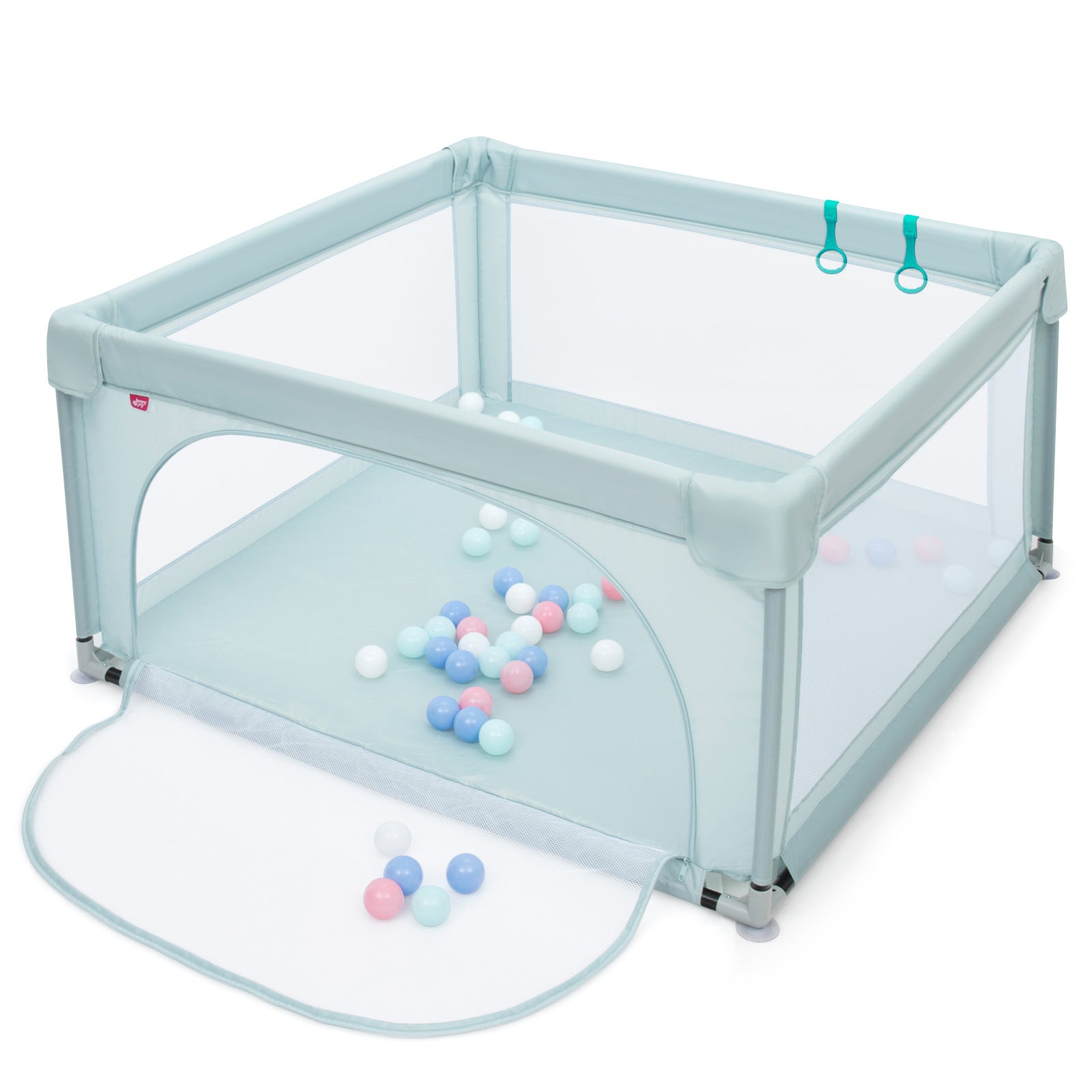 Baby Playpen with 50 Ocean Balls | Safe, Spacious and Fun – Kids Mega Mart