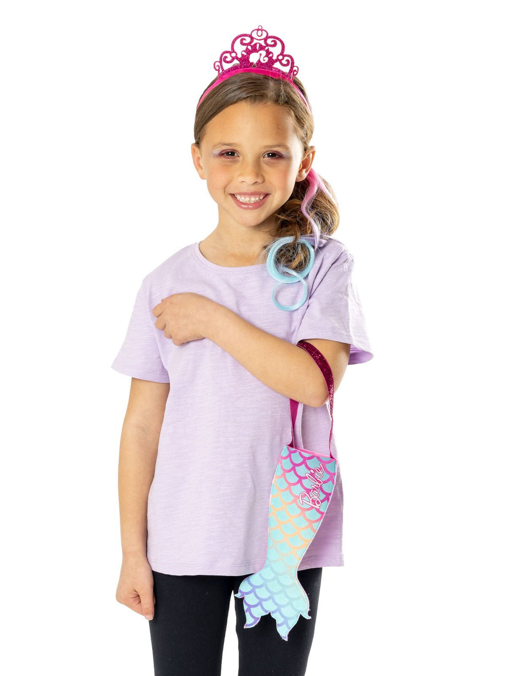 Barbie Mermaid Costume Accessory Set | 3 Piece Kids Dress up Kit