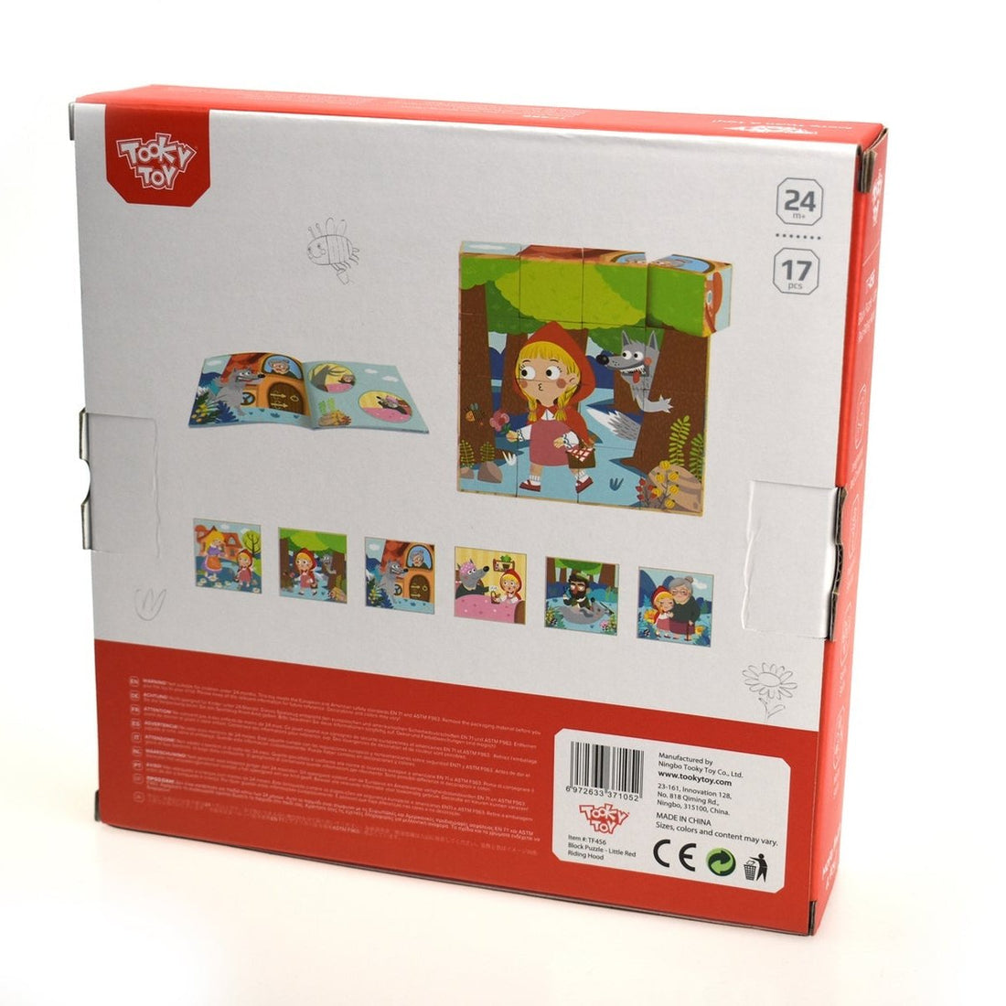 Block Puzzle Little Red Riding Hood by Tooky Toy – Kids Mega Mart