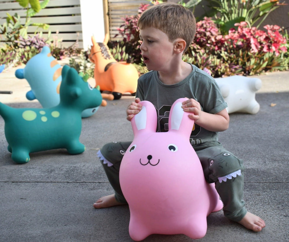 Shop Bouncy Rider Bubblegum The Rabbit Ride on | Kids Mega Mart
