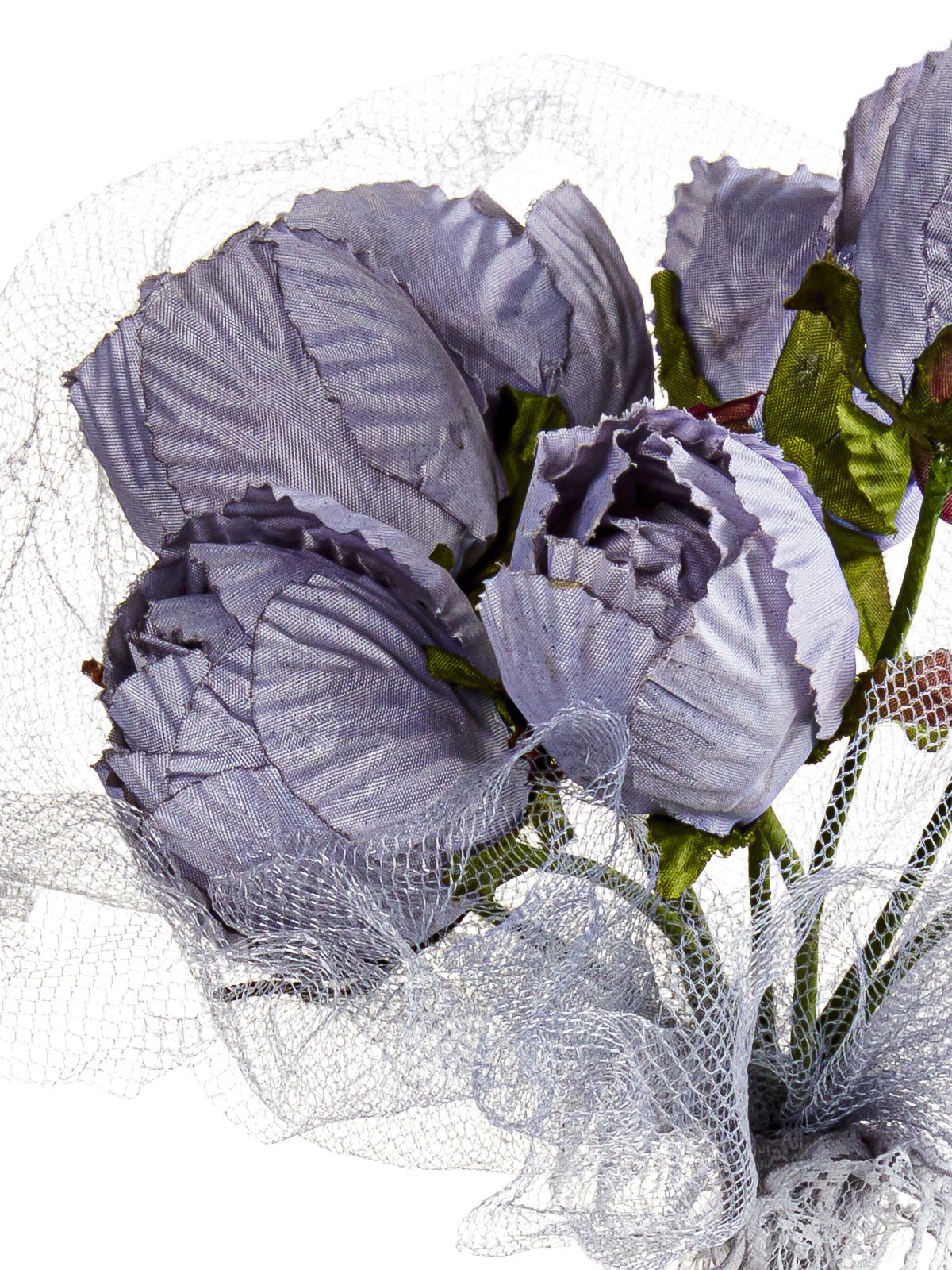 Corpse Bride Grey Rose Bouquet | Halloween Costume Accessory