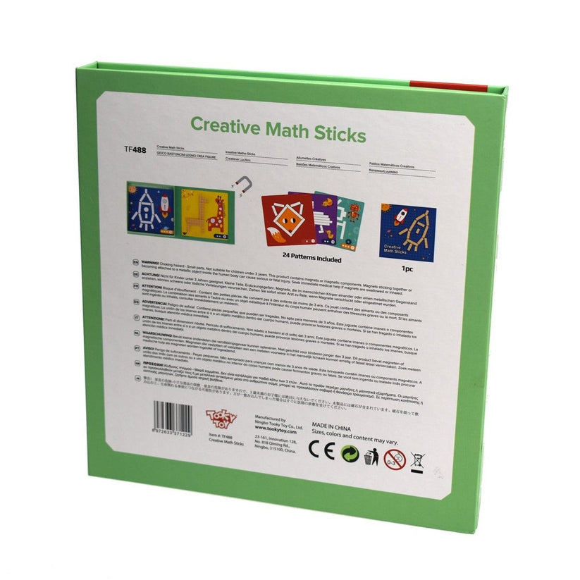 Tooky Toy Creative Math Sticks Puzzle Game