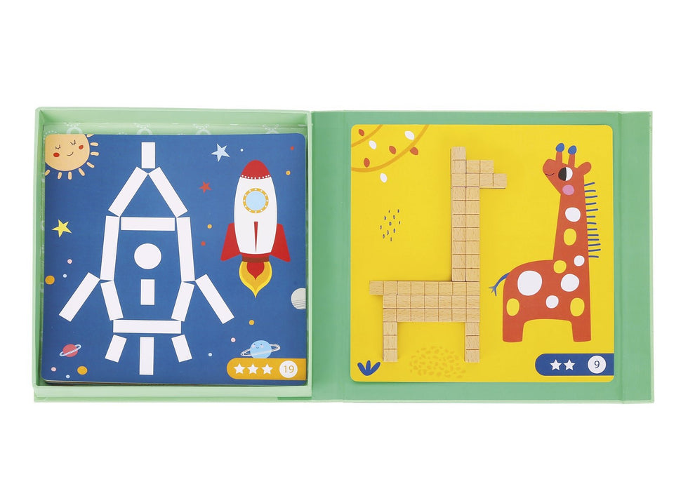 Tooky Toy Creative Math Sticks Puzzle Game – Kids Mega Mart