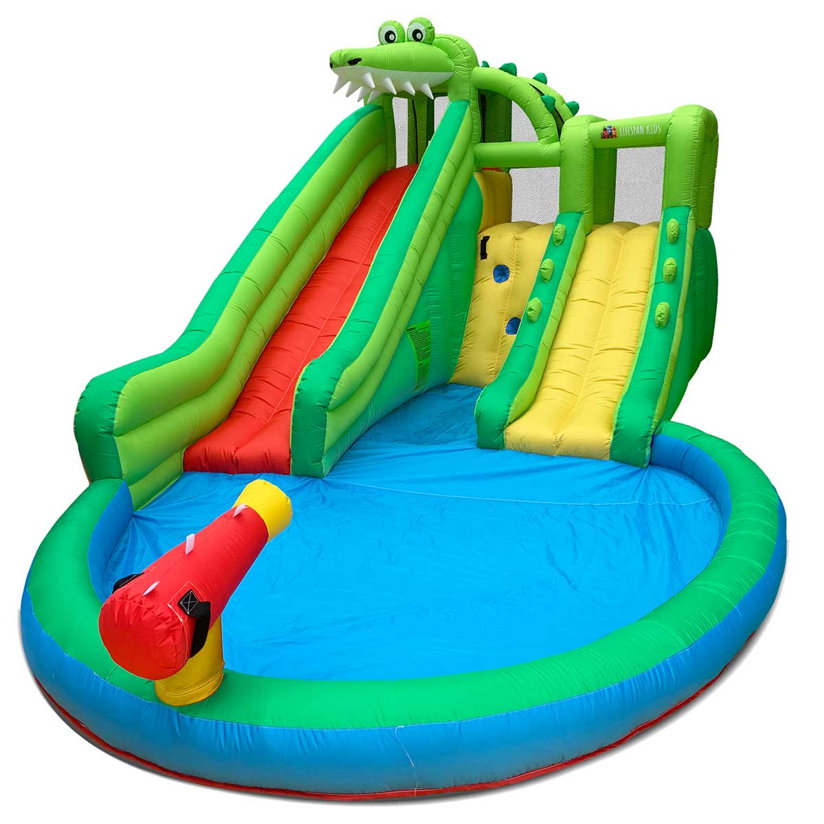 Crocadoo Inflatable Water Slide | Backyard Fun for Kids 3-10