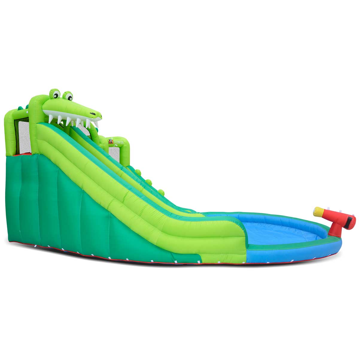 Crocadoo Inflatable Water Slide | Backyard Fun for Kids 3-10