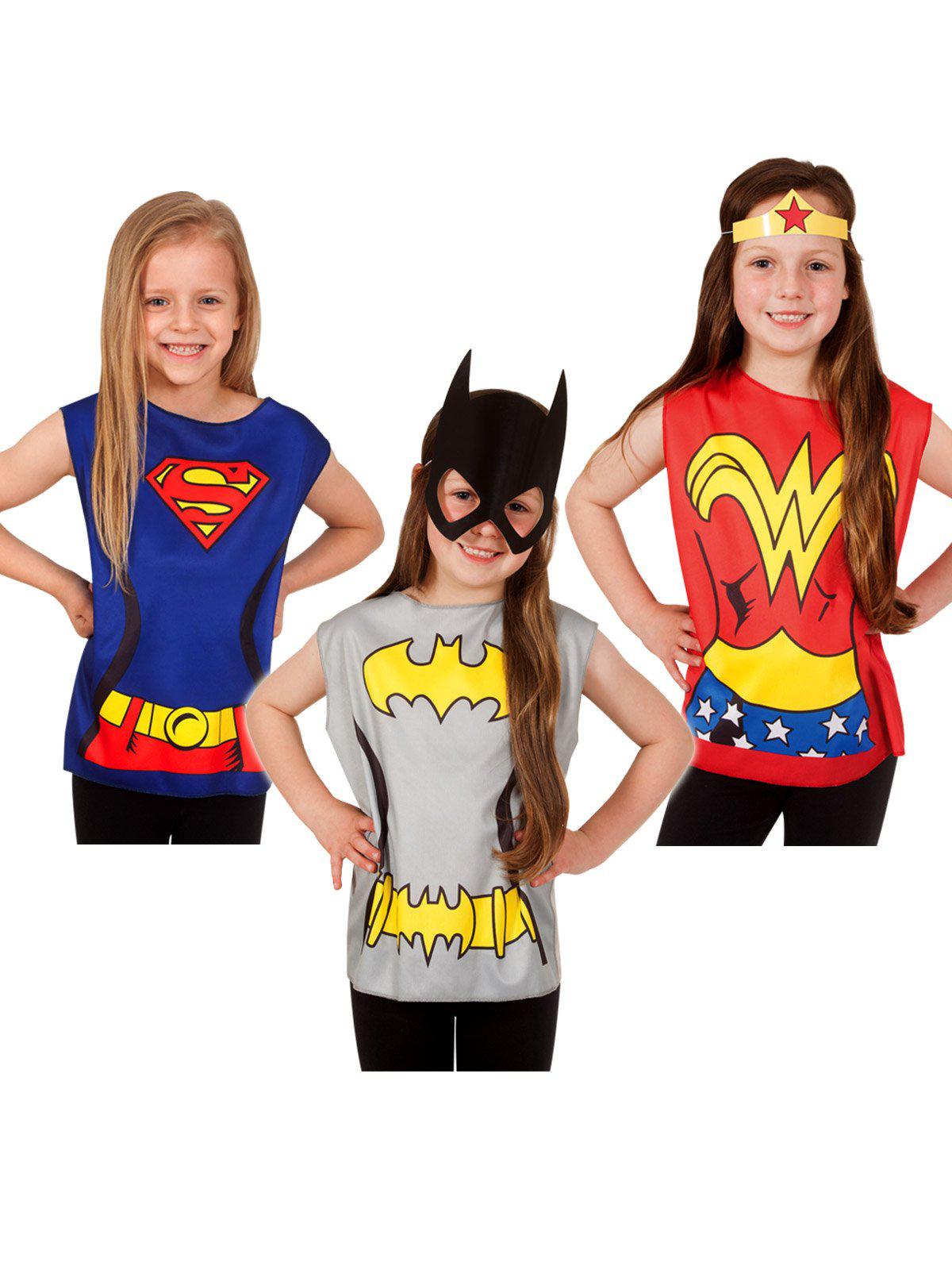 DC Comics Girls Party Pack | Dress-up Fun | Kids Mega Mart