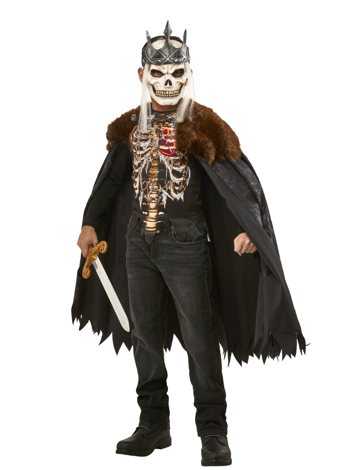 Spooky Dead King Costume for Kids | Halloween Royalty