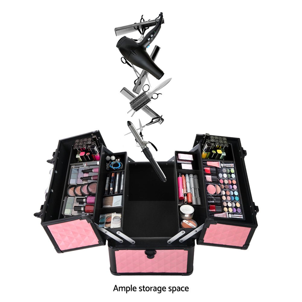Cosmetic Make Up Case Pink | Kids Mega Mart Australia