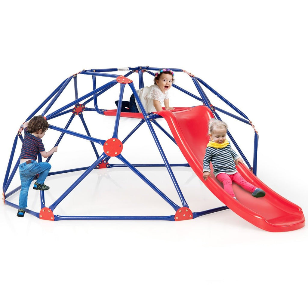 Fun Climbing and Sliding With Our Kids Activity Center