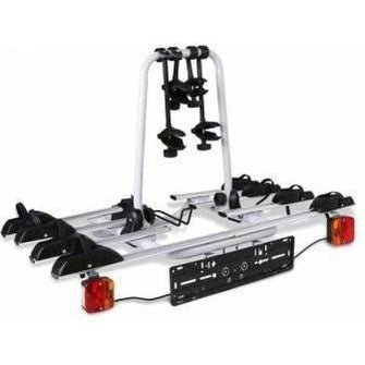 Buy Giantz Bike Carrier Rack with Tow Ball Mount Black Silver