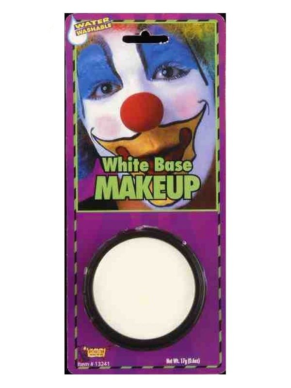 White Clown Makeup | Easy Wash Grease Face Paint | Fast Shipping