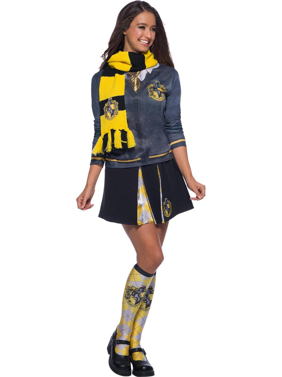 Hufflepuff Deluxe Scarf | Harry Potter Costume Accessory