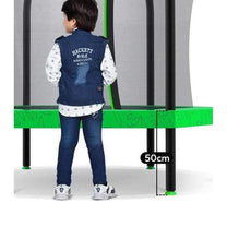 HyperJump Hoppy: Safe 7ft Springless Trampoline for Kids