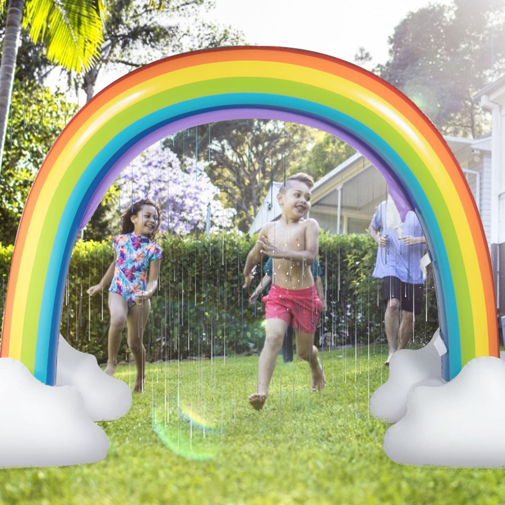 Giant Rainbow Sprinkler | Ultimate Backyard Water Fun for Kids – Kids ...
