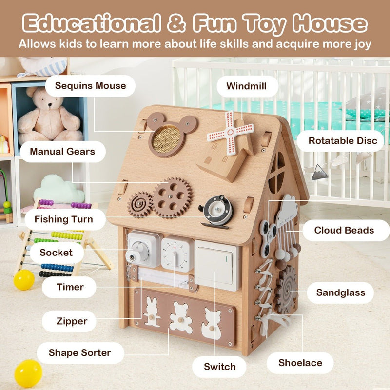 Buy Sensory Busy House for Kids | Engaging Learning Toy