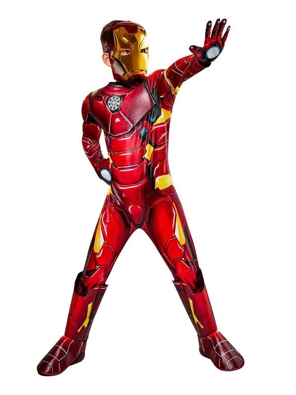 Iron Man Premium Kids Costume | Authentic Marvel Superhero Outfit ...