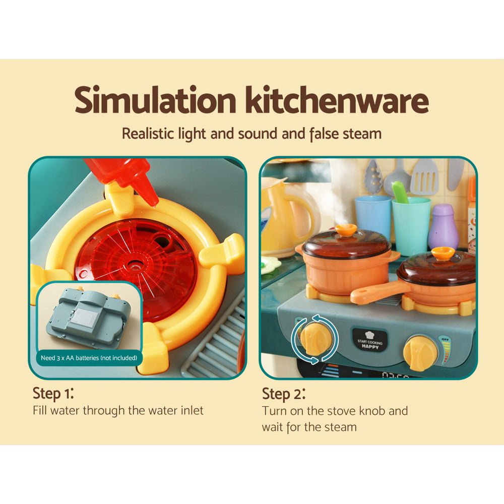Keezi Kids Kitchen Adventures - 73pcs Cooking Fun - Shop Now! – Kids ...