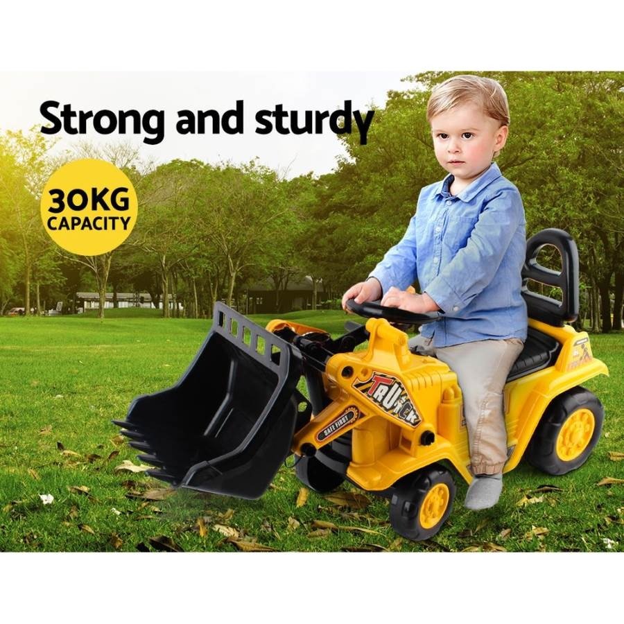 Kids Ride On Bulldozer Yellow | Australia Delivery