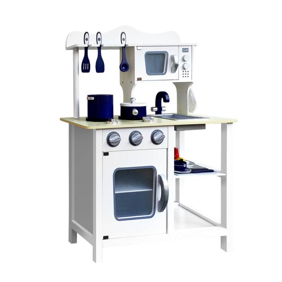 18 Piece Kitchen Play Set White | Australia Delivery