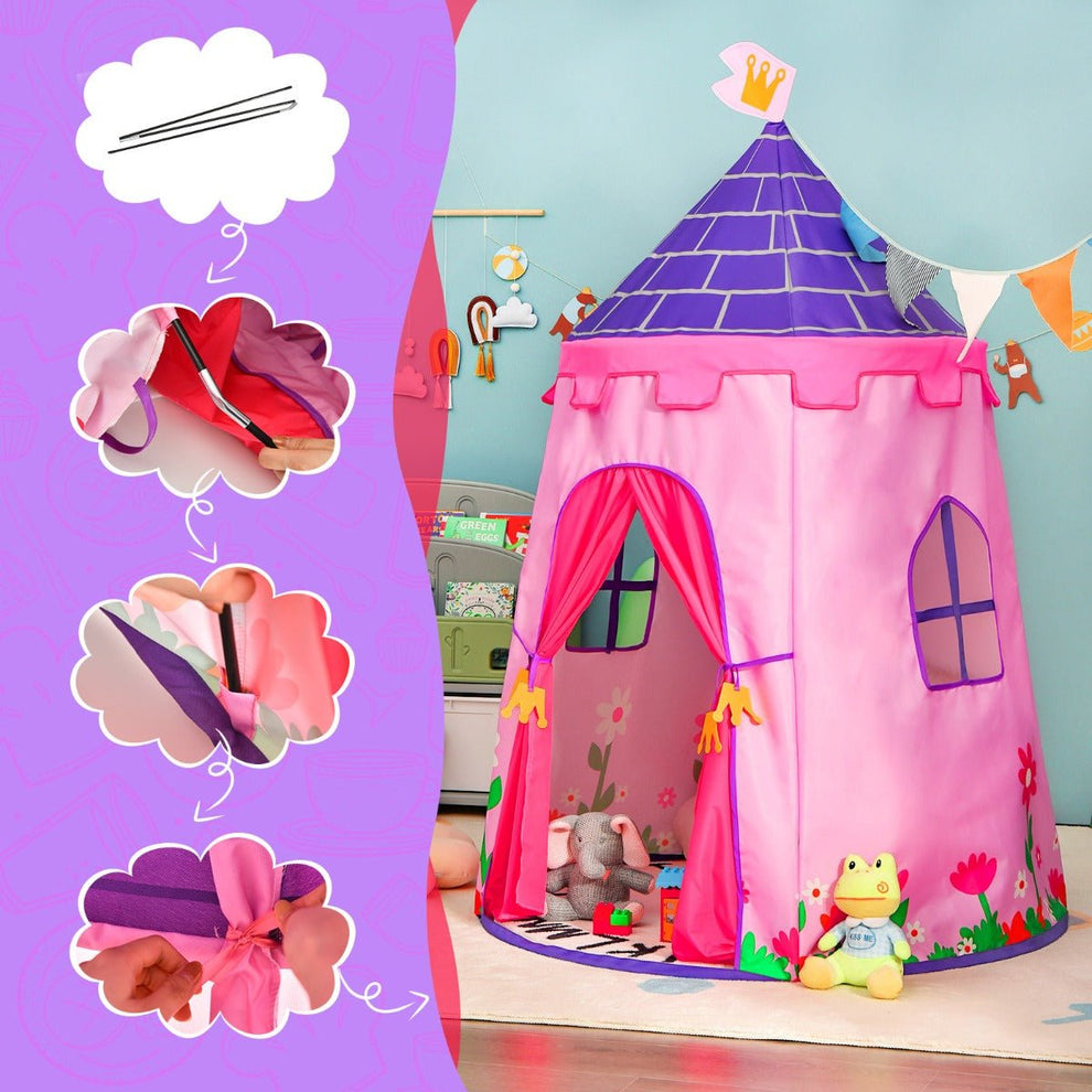 Magical Kids Castle Tent | Indoor Outdoor Play Adventure