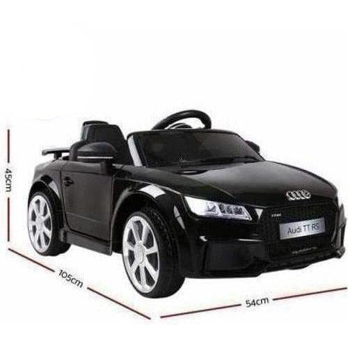 Ride on Audi TT RS Roadster Black | Australia Delivery