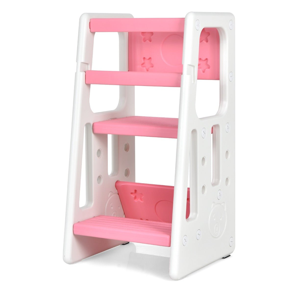 Adjustable Kids Learning Tower with Safety Rails | Kids Mega Mart