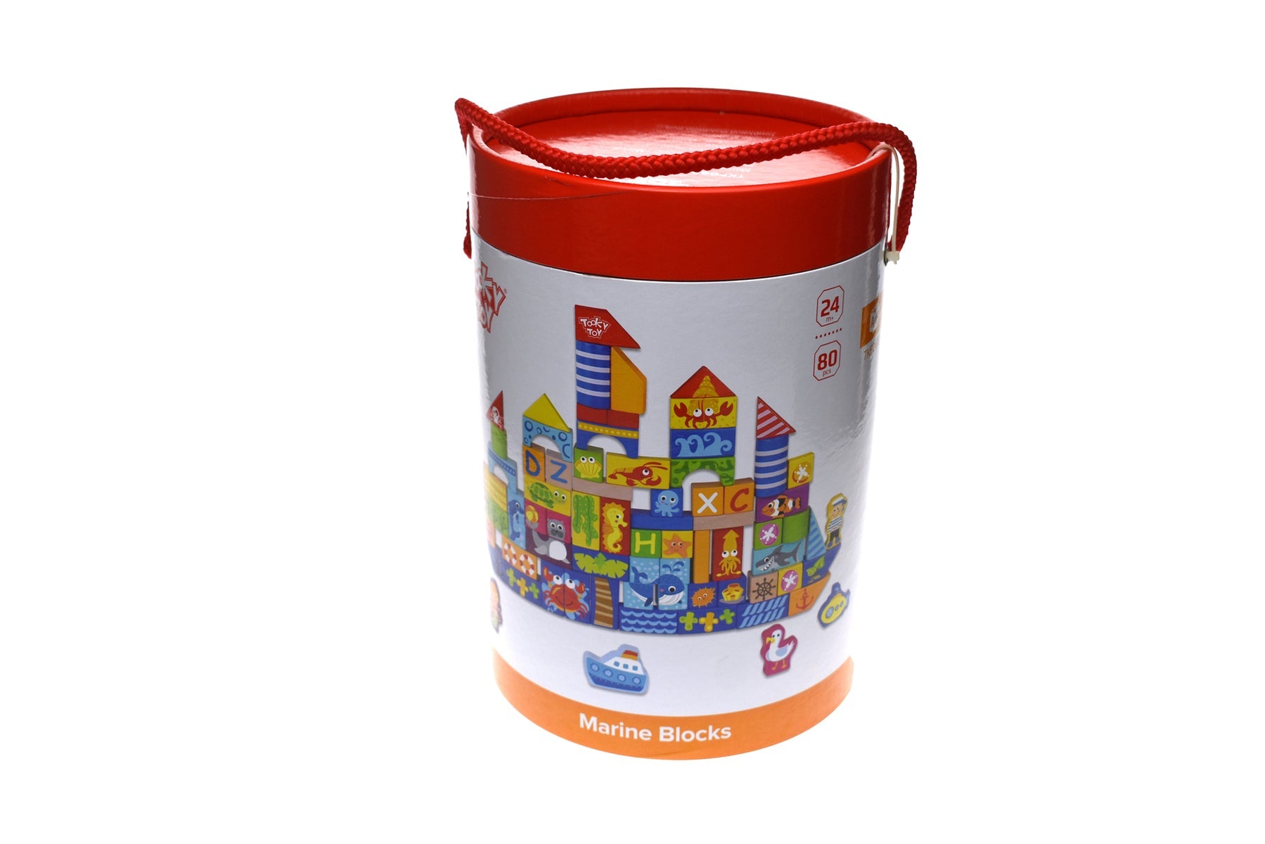 Marine Building Blocks 80Pcs by Tooky Toy – Kids Mega Mart