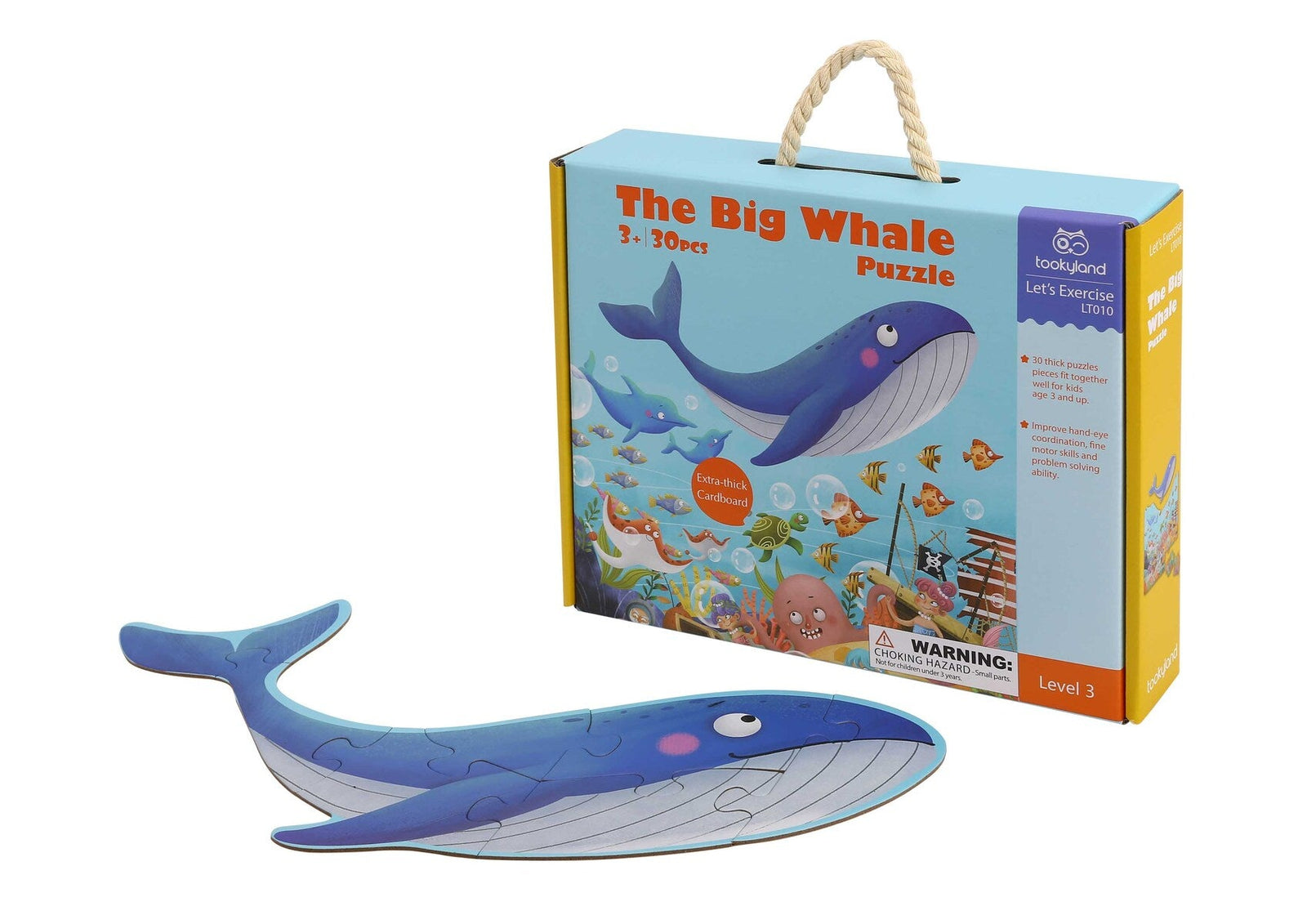 Marine Life Jigsaw Floor Puzzle by Tookyland