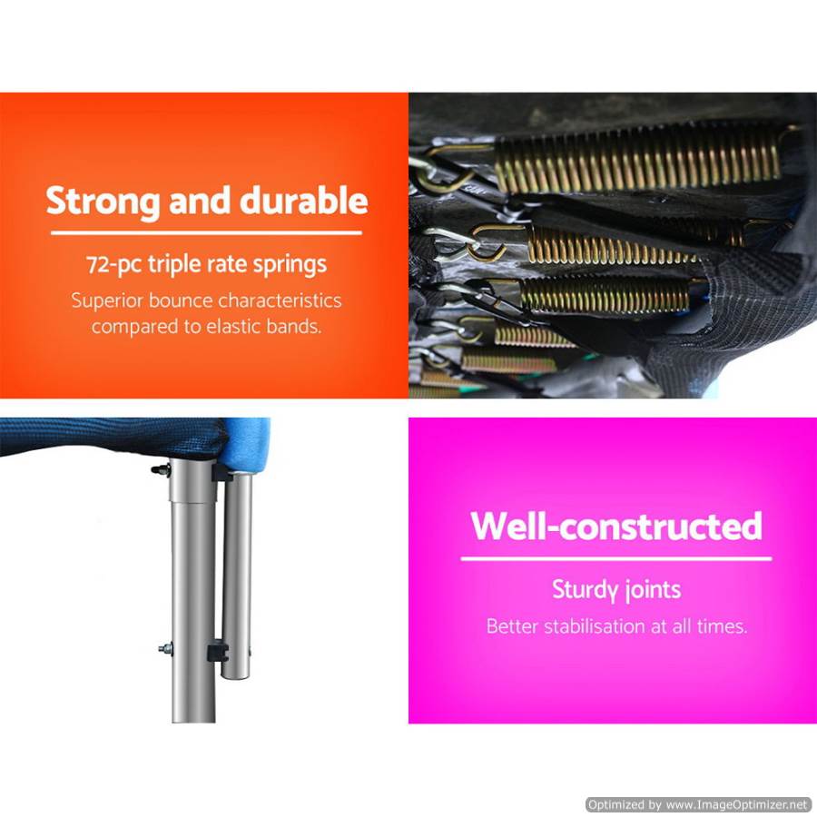 Multi-coloured Trampoline 12FT | Australia Delivery