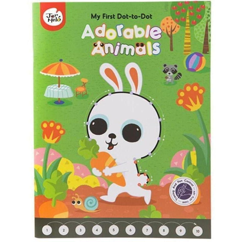 My First Dot to Dot Drawing Book Adorable Animals – Kids Mega Mart