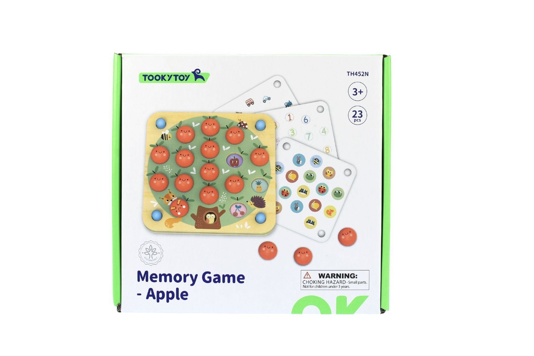 My Forest Friends Apple Memory Matching Game from Tooky Toy – Kids Mega ...